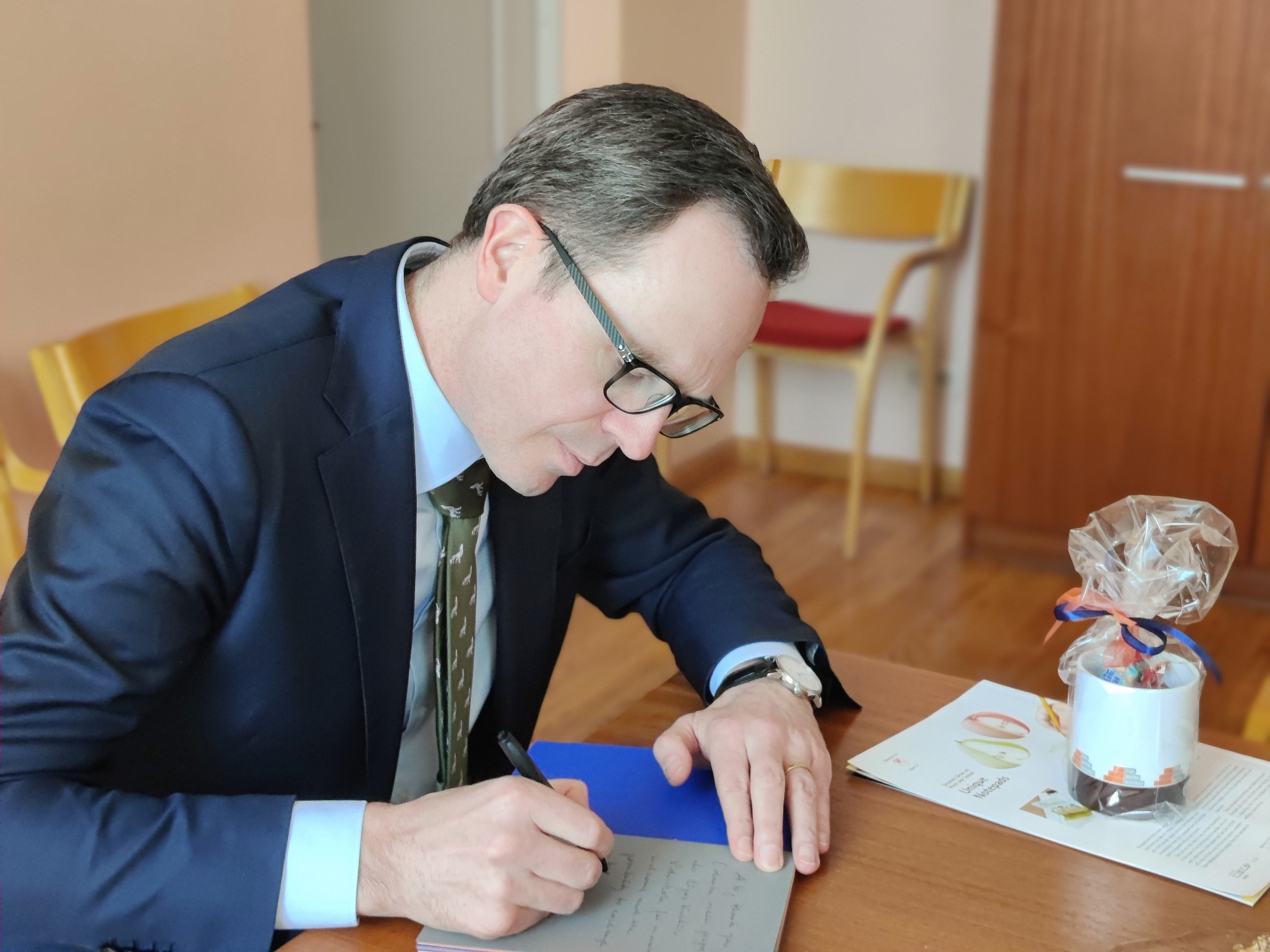 Šveices vēstnieka vizīte Rīgas Kultūru vidusskolā, 19.02.2025. - Rīgas ...