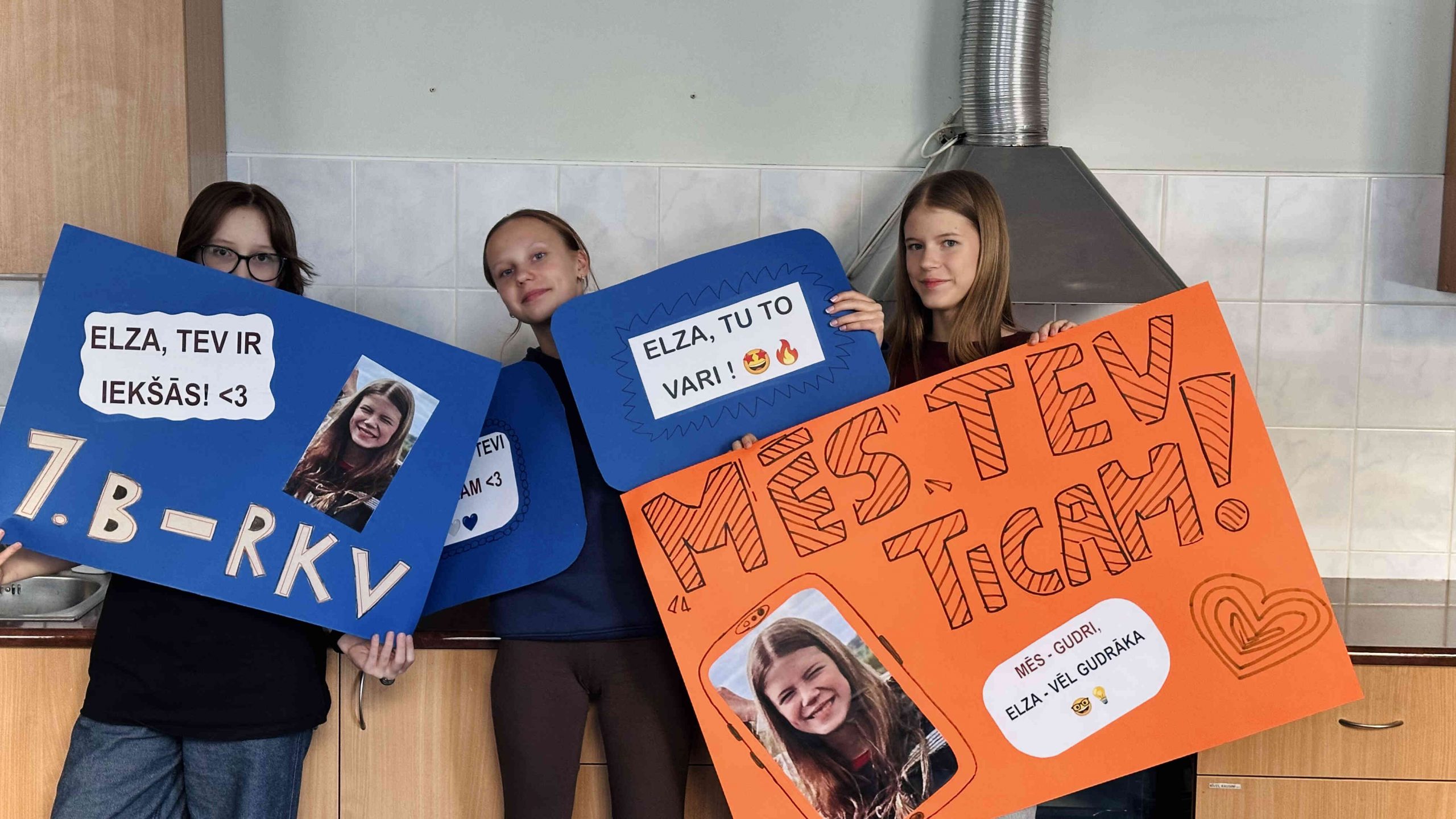 Atbalstam Elzu no 7.b klases! - Rīgas Kultūru vidusskola